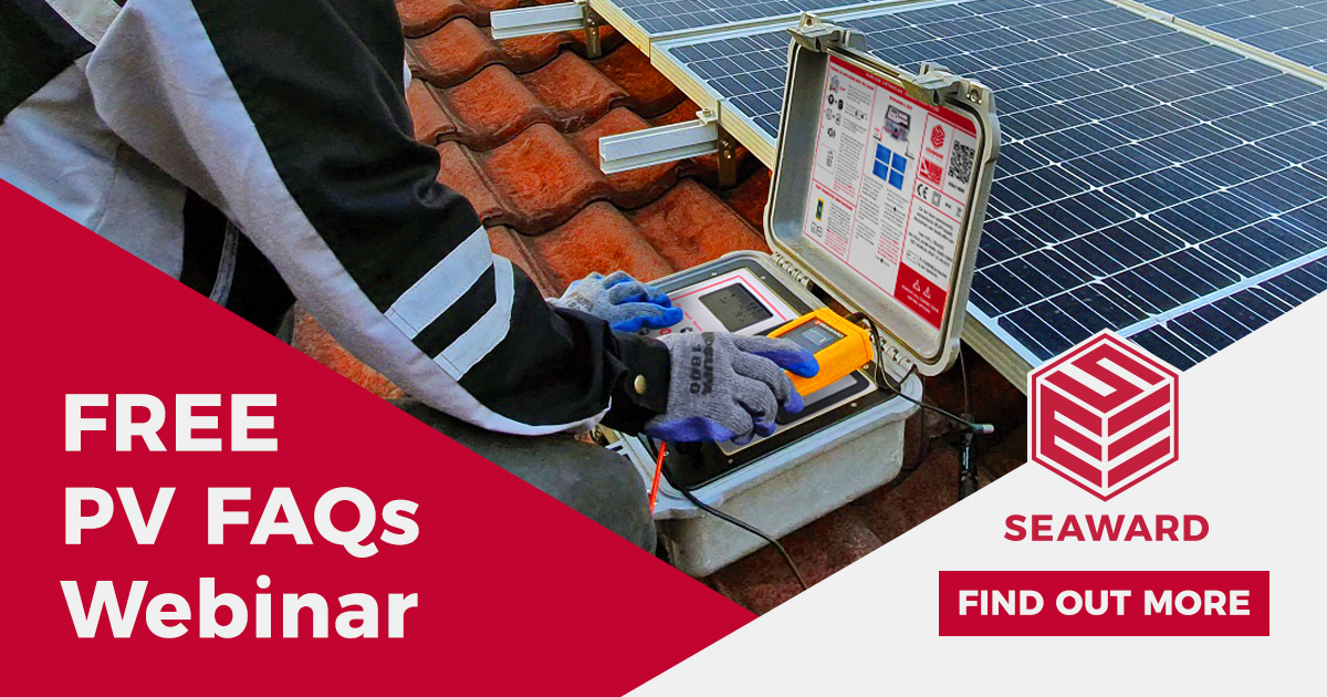 Solar PV Frequently Asked Questions | Webinars| Seaward